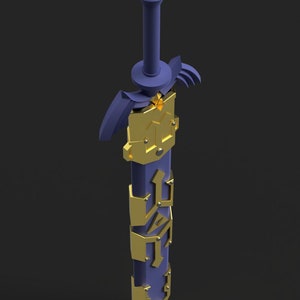 Link's Master Sword and Scabbard - Digital 3D Print Model Files - Etsy
