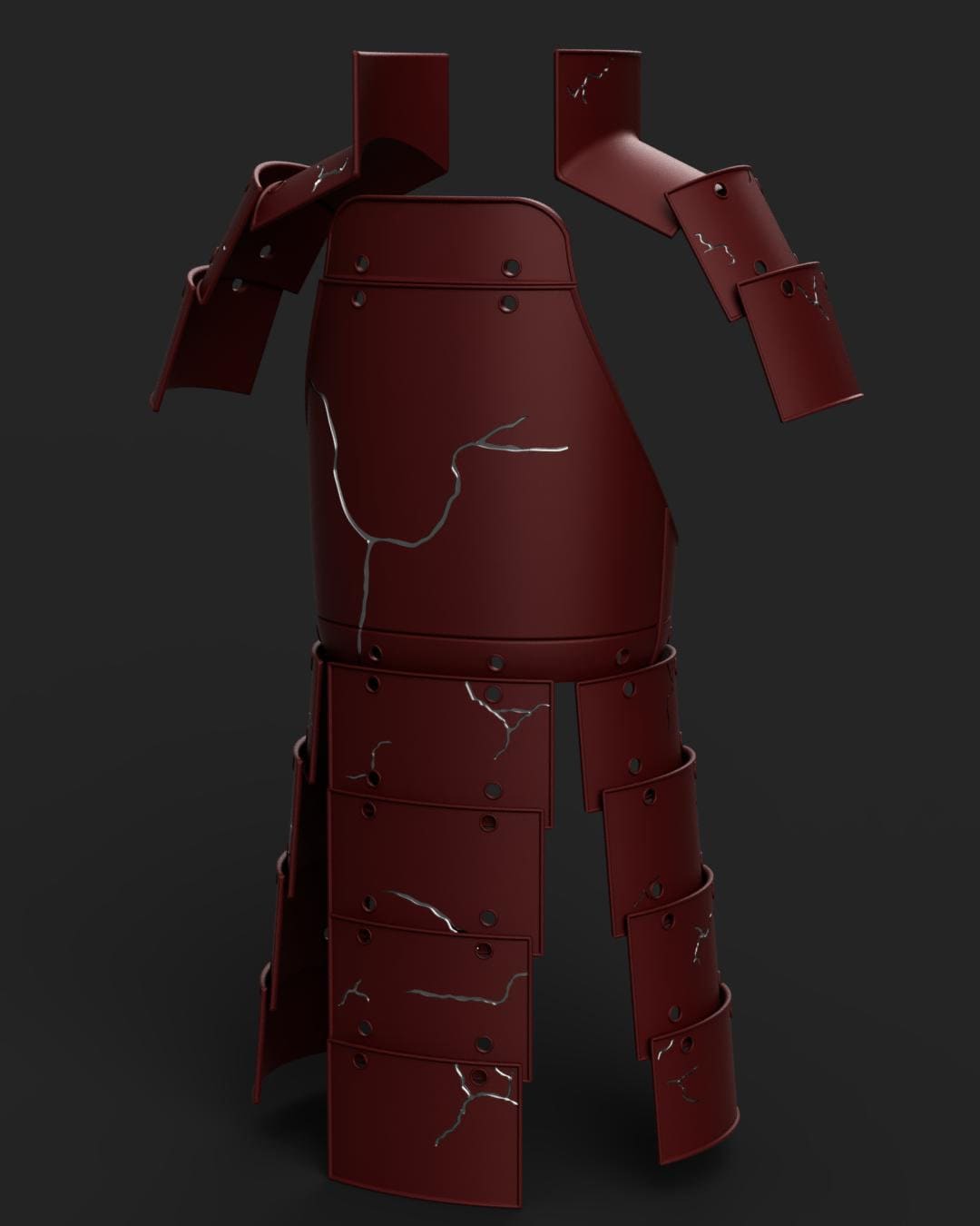 Madara Uchiha Armor Set Digital 3D Print Model Files - Etsy