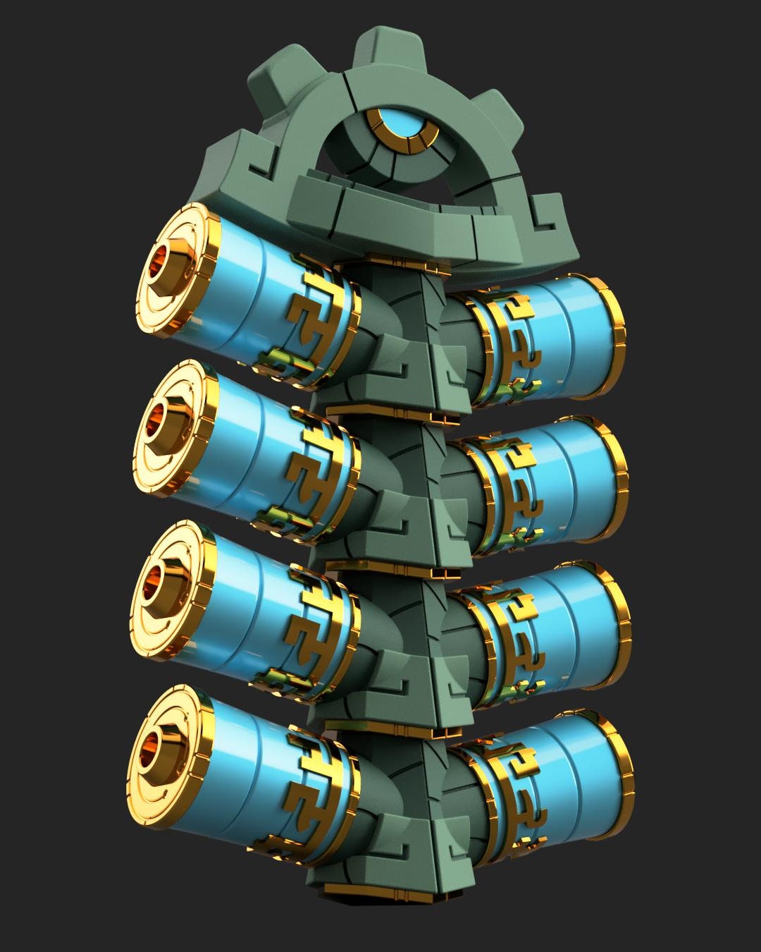 Link's Zonai Energy Cell - Digital 3D Print Model Files - Etsy