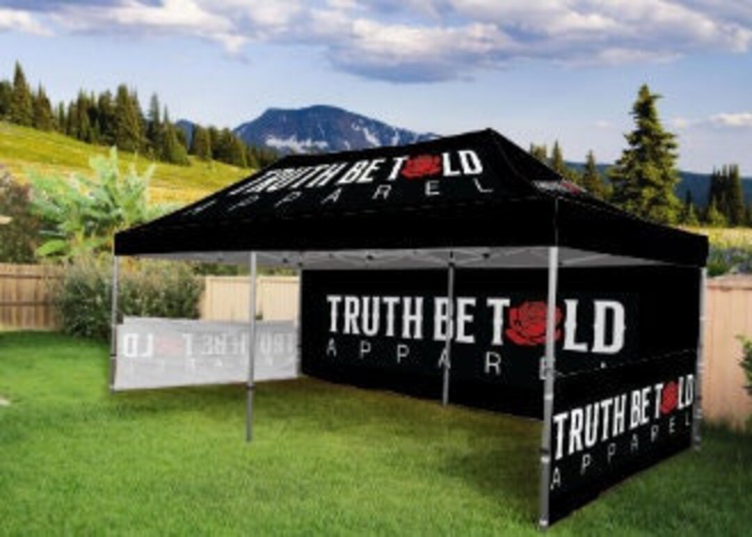 Unbeatable Coverage With Our Heavy Duty Custom Printed Canopy Available ...