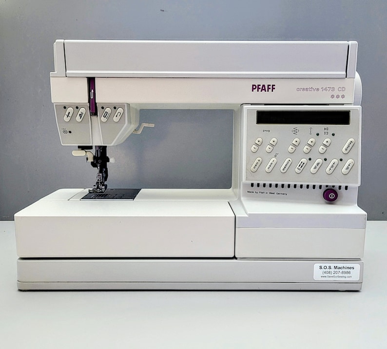 PFAFF 1473 Sewing Machine: Heavy-duty, Pro-serviced, LED Upgrade ...