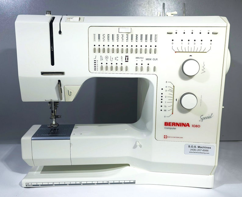 Bernina 1080 Sewing Machine -- Pro-serviced + LED Upgrade + 2 Yr ...