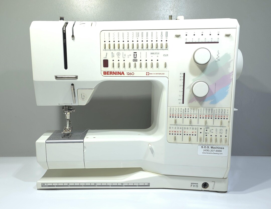 Bernina 1260 Sewing Machine Pro-serviced LED Lighting Upgrade 2 Yr ...