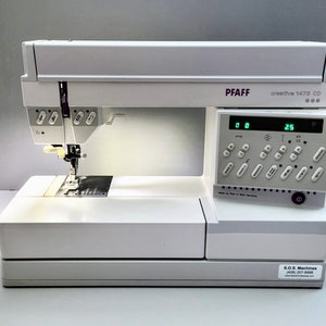 PFAFF 1473 Sewing Machine: Heavy-duty, Pro-serviced, LED Upgrade ...