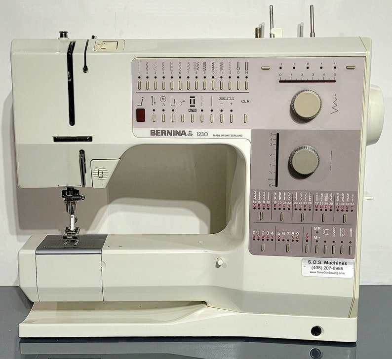 Bernina 1230 Sewing Machine: Pro-serviced With LED Upgrade ...