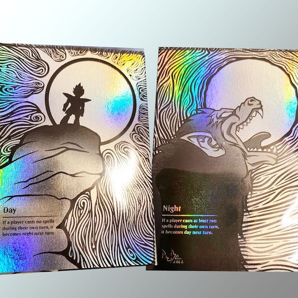 Mtg Day Night Token - Etsy Canada