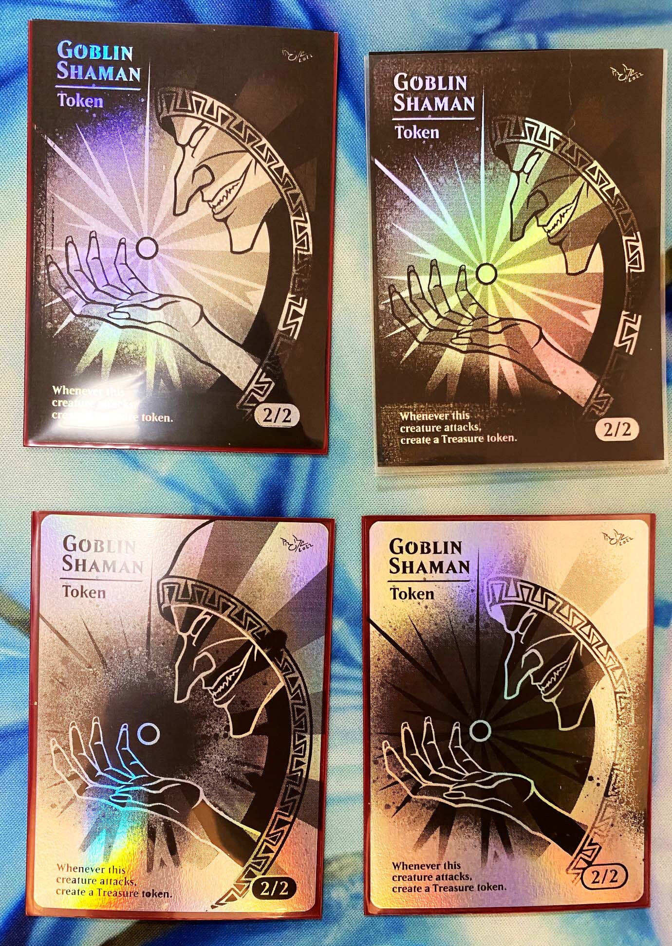 MTG - Custom FOIL Token - FABLE Goblin Shaman - Pro8eart - Etsy
