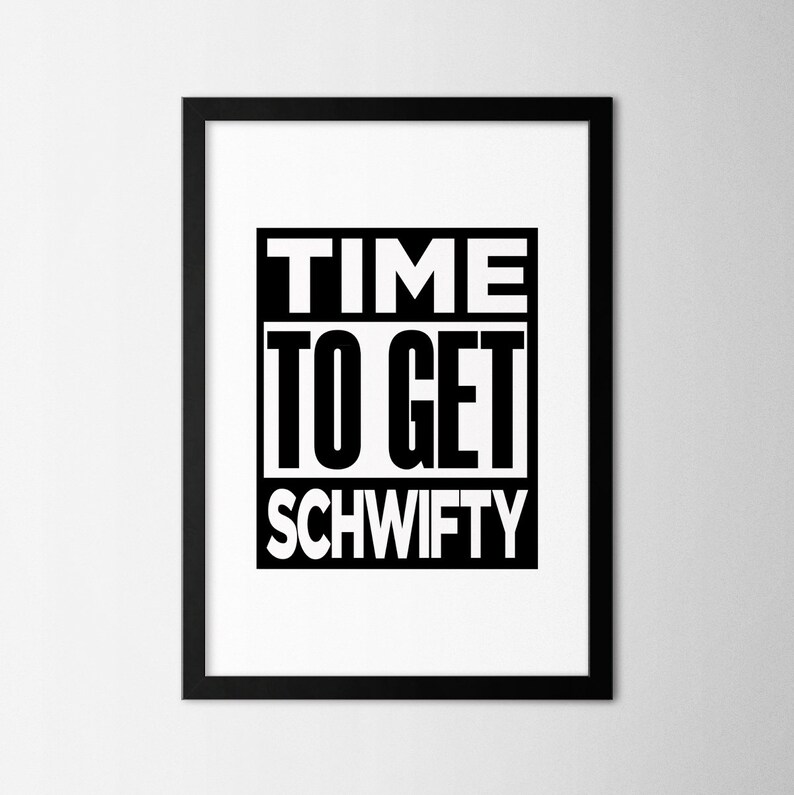 Rick Morty Schwifty Poster Set of 3 Digital Print Minimal Wall Art ...