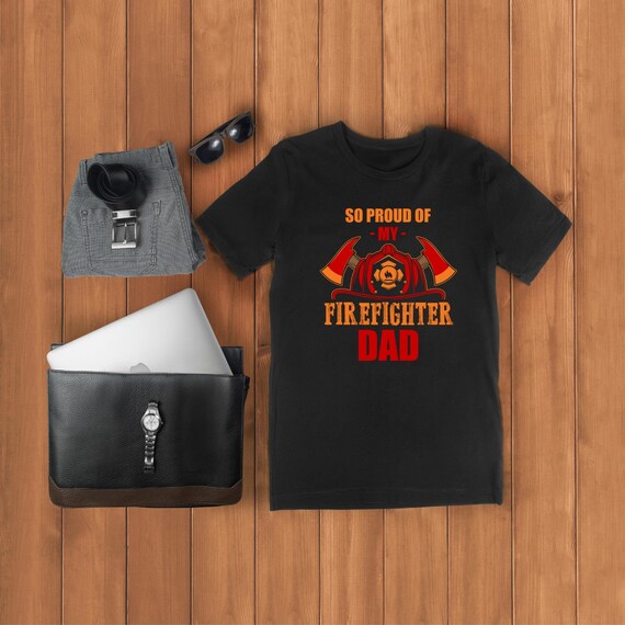 Fire Fighter Dad Fathers Day Shirt Gamer Daddy Tee Fathers - Etsy