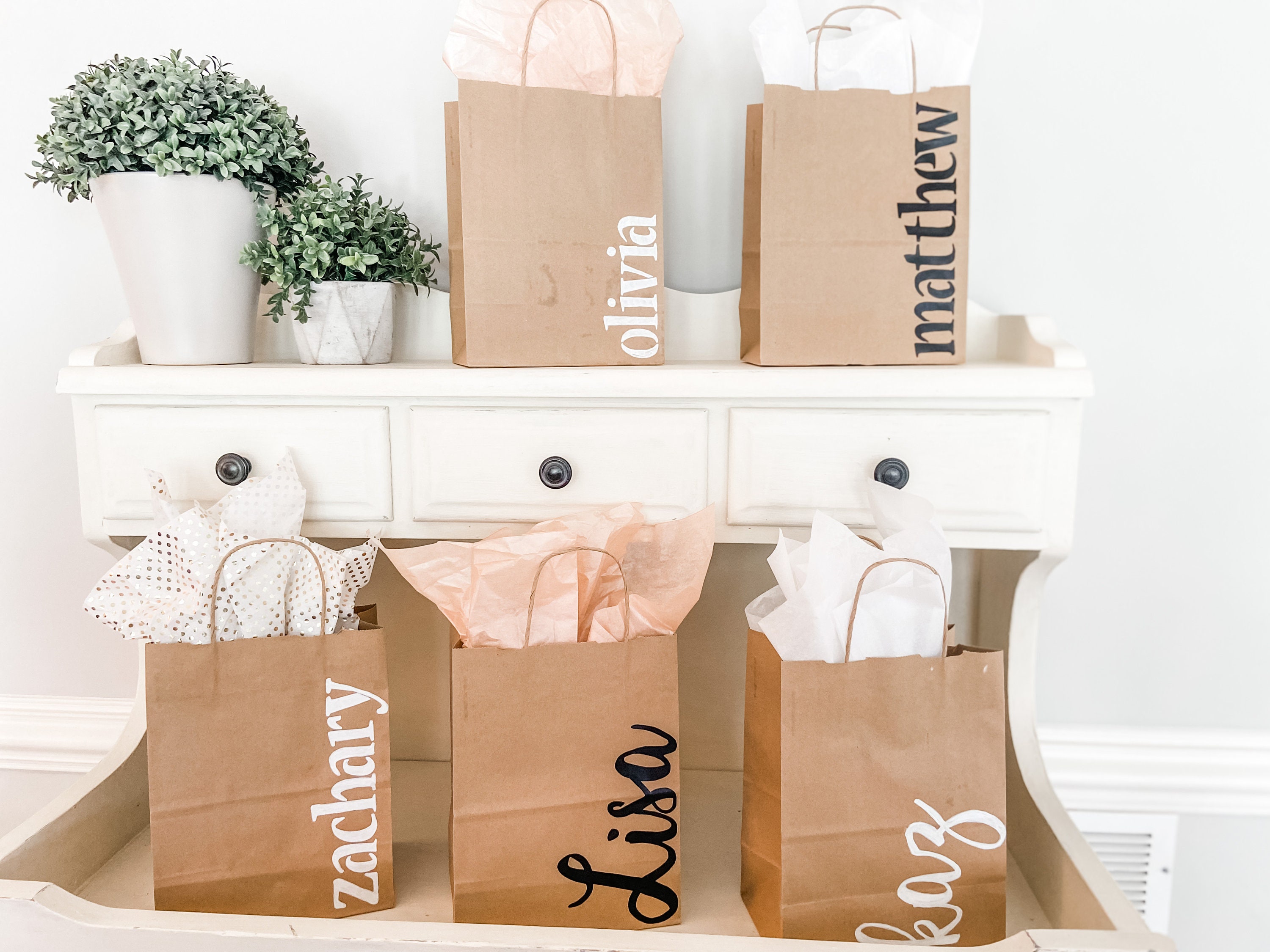 Personalized Gift Bags for Special Events/holidays Bachelorette ...