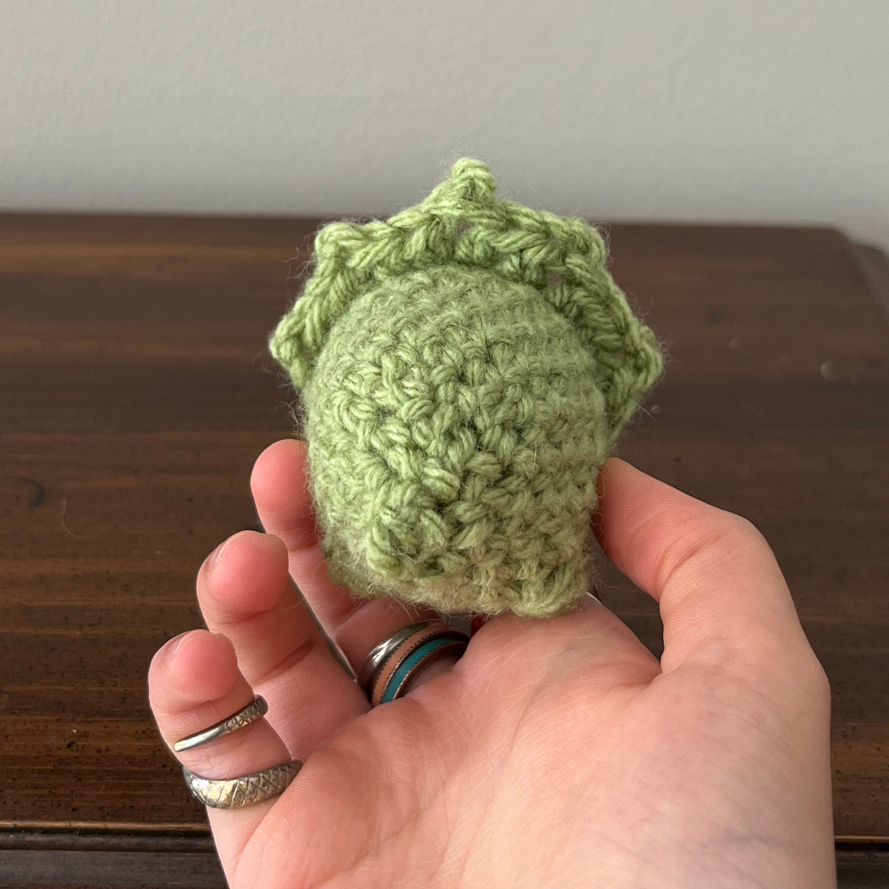 Mini Crochet Triceratops Amigurimi - Etsy