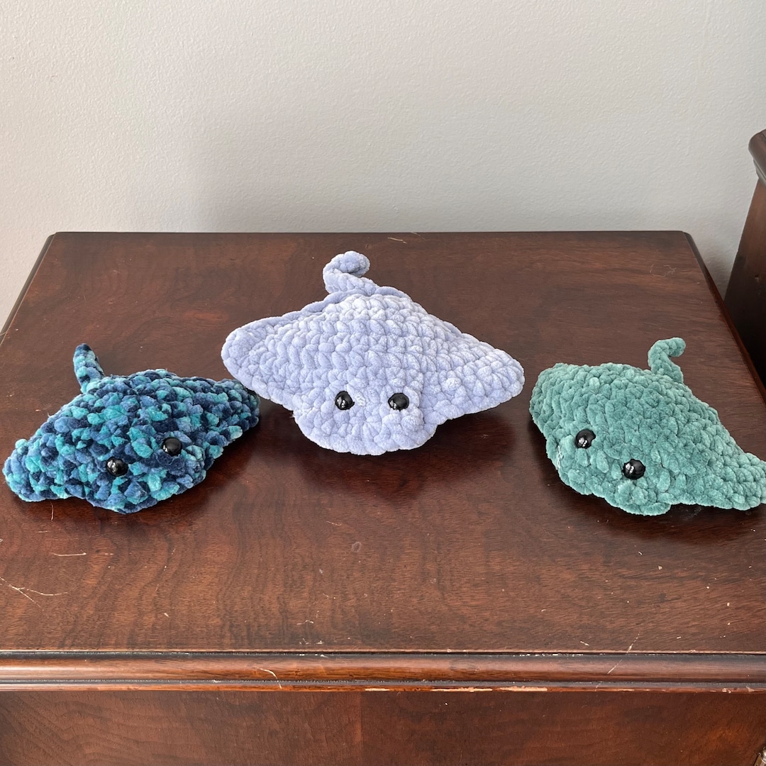 Stingray Crochet Amigurumi - Etsy
