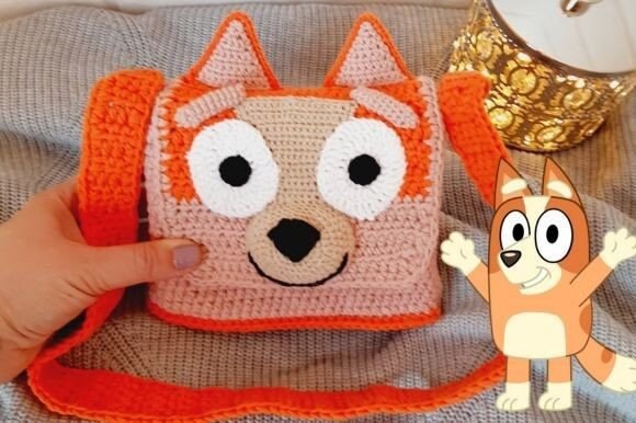 Bluey and Bingo Bag Pattern Bingo Bag Crochet Pattern - Etsy
