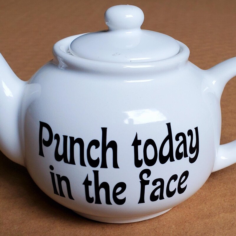 Funny Teapot - Etsy