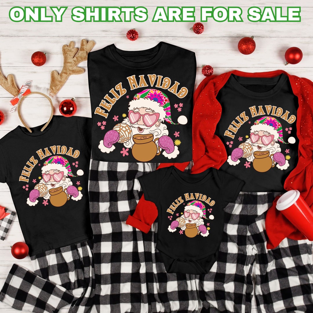 Spanish, Hispanic, Latino, Mexican Santa Matching Family Christmas ...