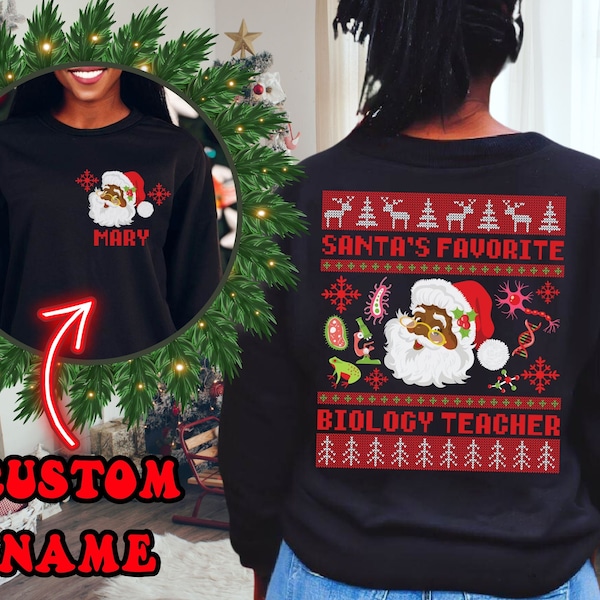 Biochemist Ugly Christmas Sweater - Etsy