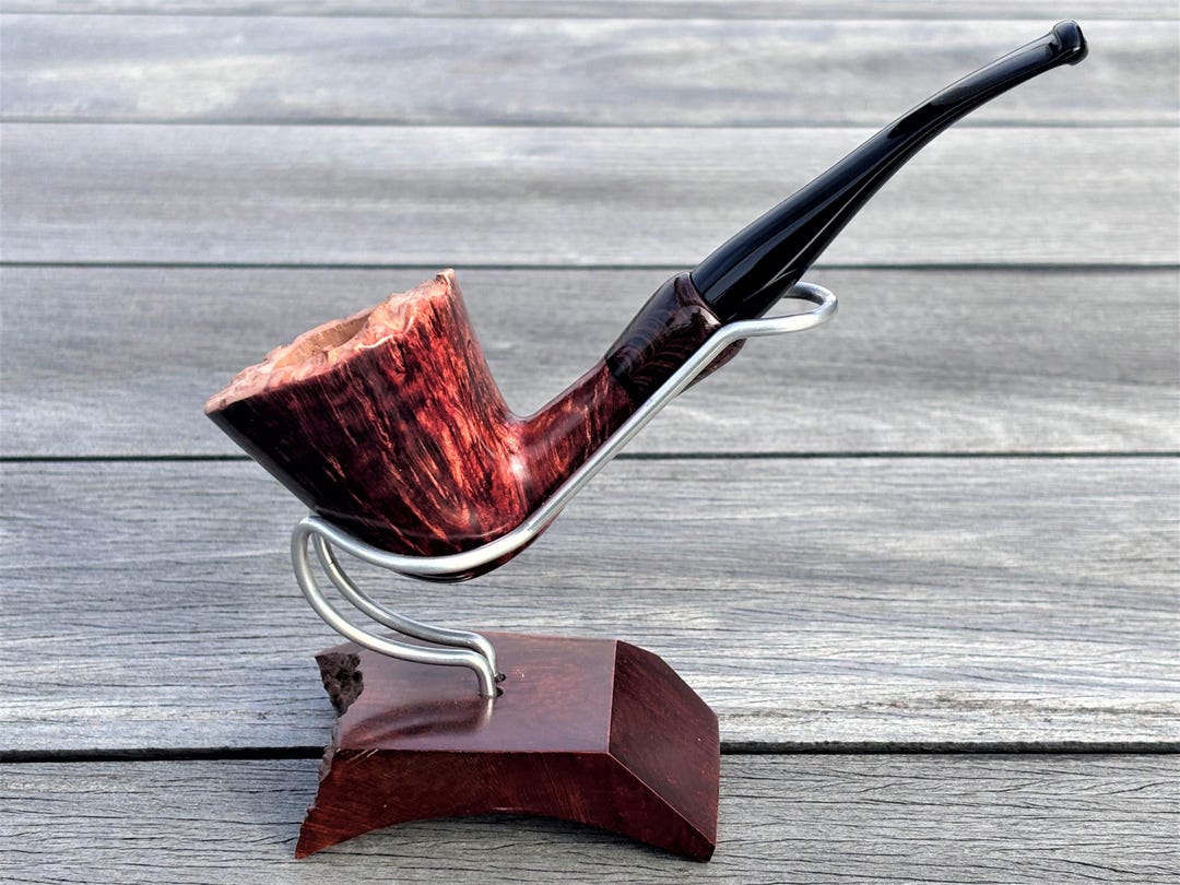 Tobacco Pipe Handmade Briar Wood "beta Delta" by Rockworknyc - Etsy