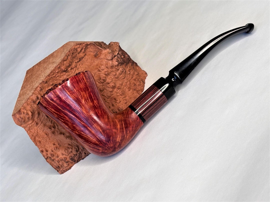 Handmade Tobacco Pipe Danish-style Fleur W/ Plateau Briar "alpha ...