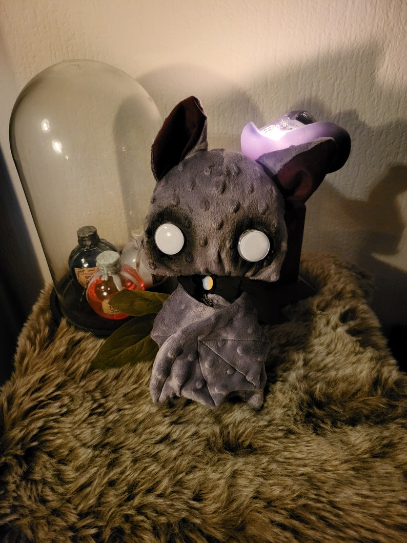 Cute Cursed Bat Plushie - Etsy