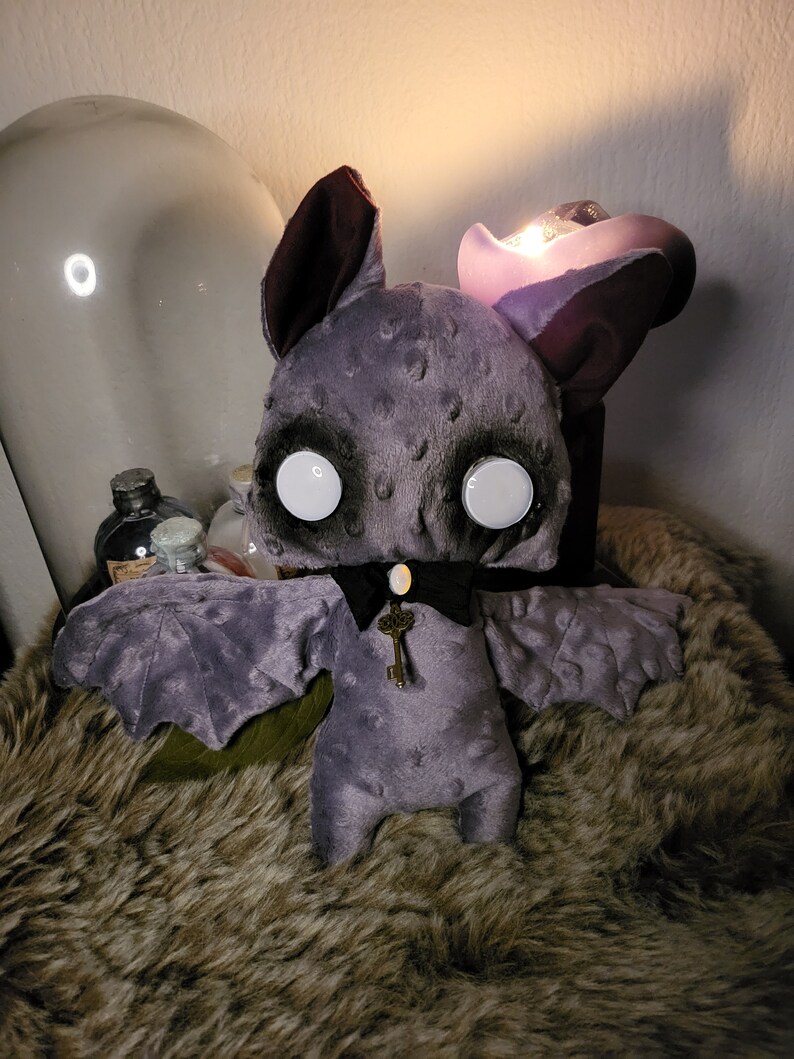 Cute Cursed Bat Plushie - Etsy