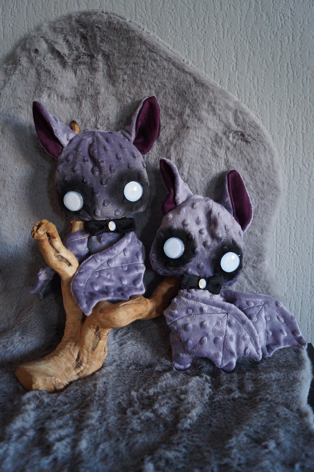 Cute Cursed Bat Plushie - Etsy