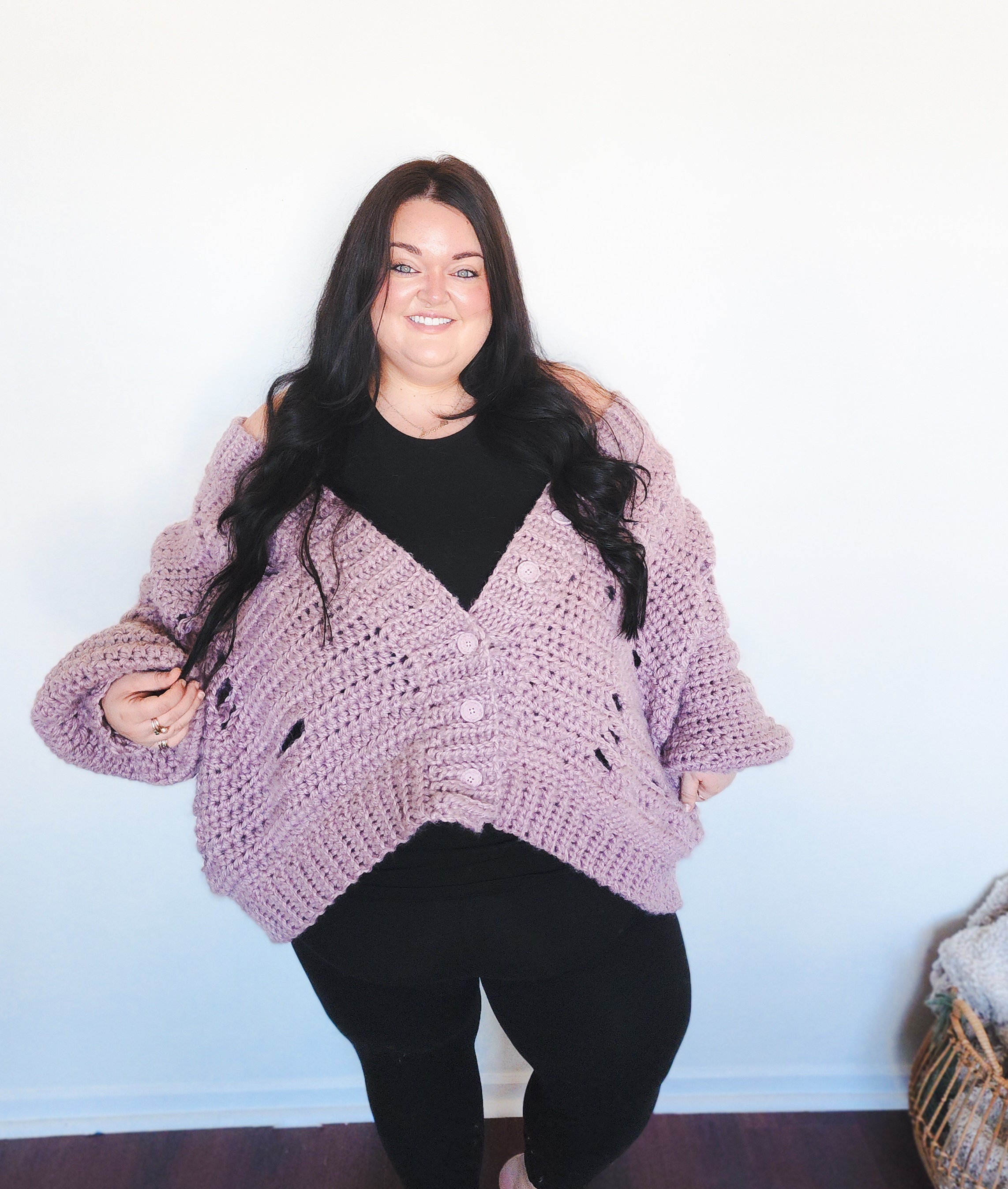 PATTERN- Too Blessed to Be Distressed Cardigan - Etsy