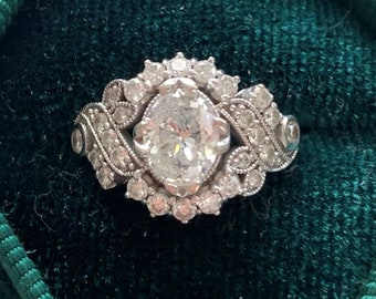 1.5 Ct Diamond Ring - Etsy