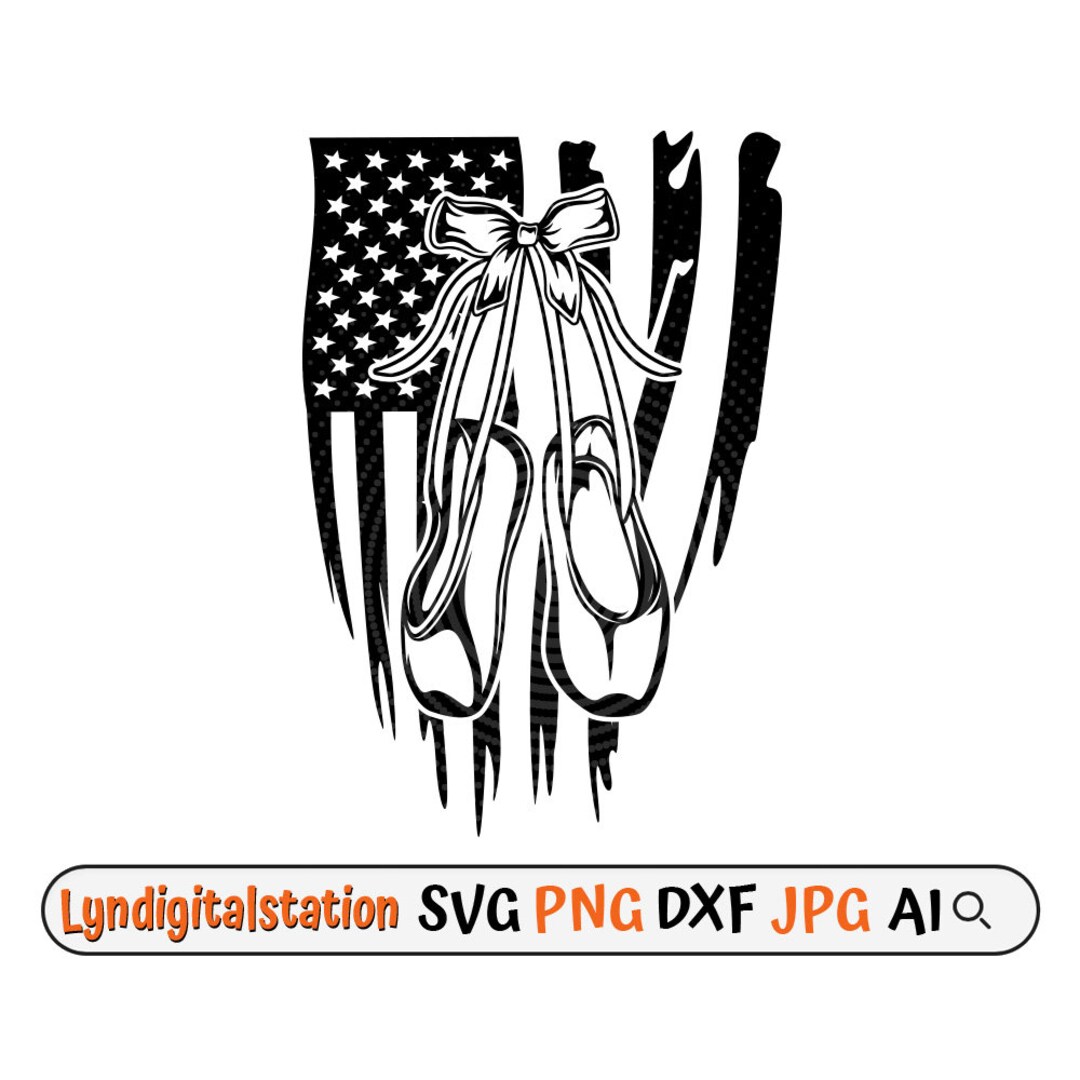 US Ballerina Shoes Svg | Ballet Shoes Clipart | Pointe Shoes Cut File ...