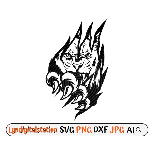 Lion Claw Scratch Png - Etsy