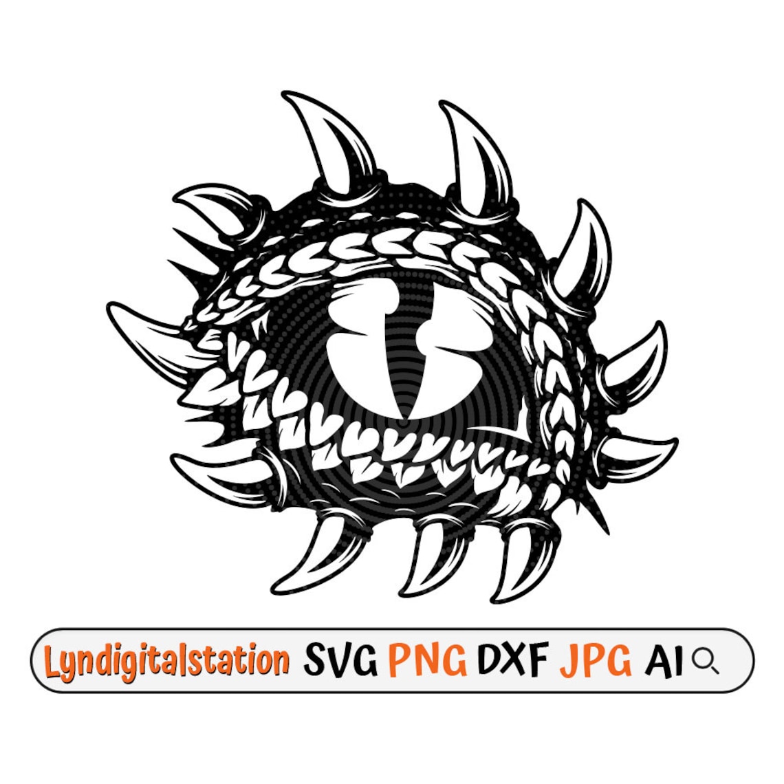 Dragon Eye Svg Amulet Symbol Clipart Eye of the Dragon Cut - Etsy Australia
