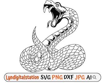 Skull Snake SVG Dead Skeleton SVG Gothic T-shirt Vinyl - Etsy