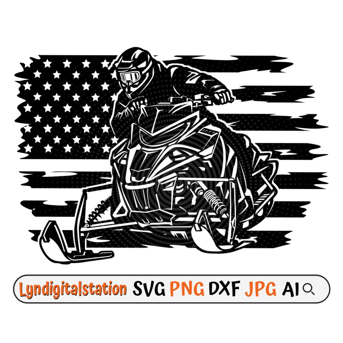 US Snowmobile Svg | Ski-doo Clipart | Sled Cut File | Winter Vehicle ...