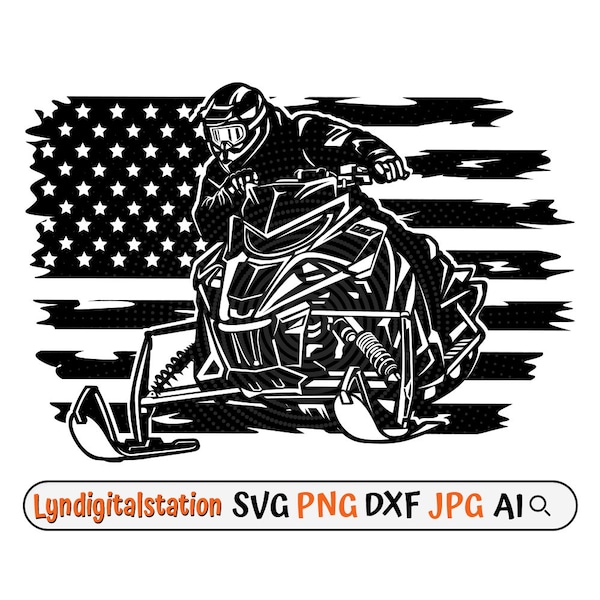 Snowmobile Dxf - Etsy