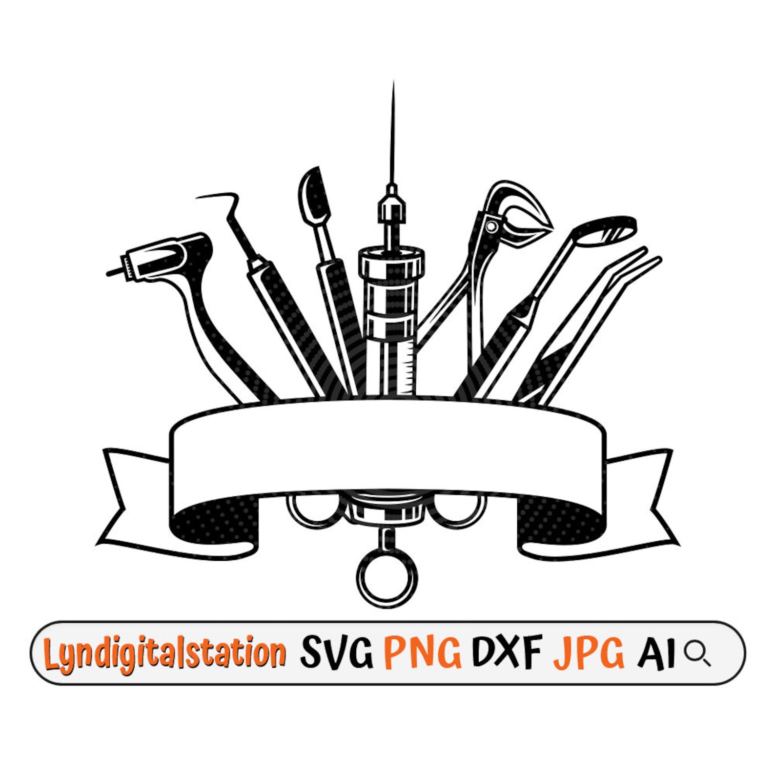 Dentist Tool Svg Dental Clinic Clipart Dentist Cut File Medical ...