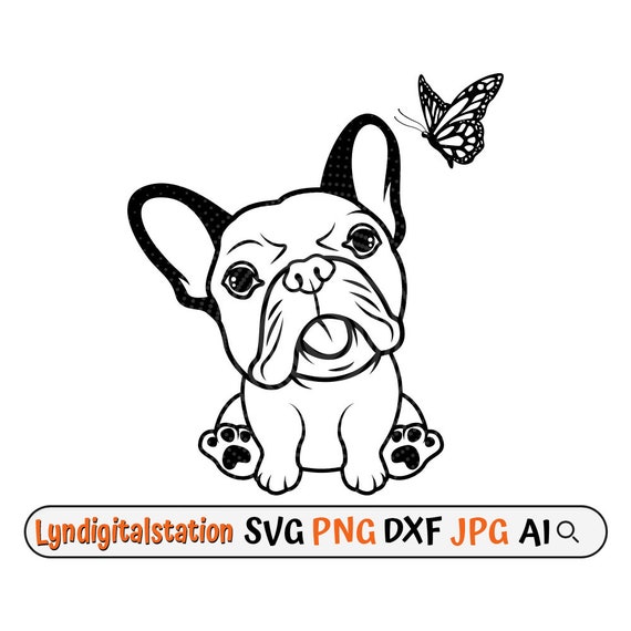 Bulldog Outline Clip Art
