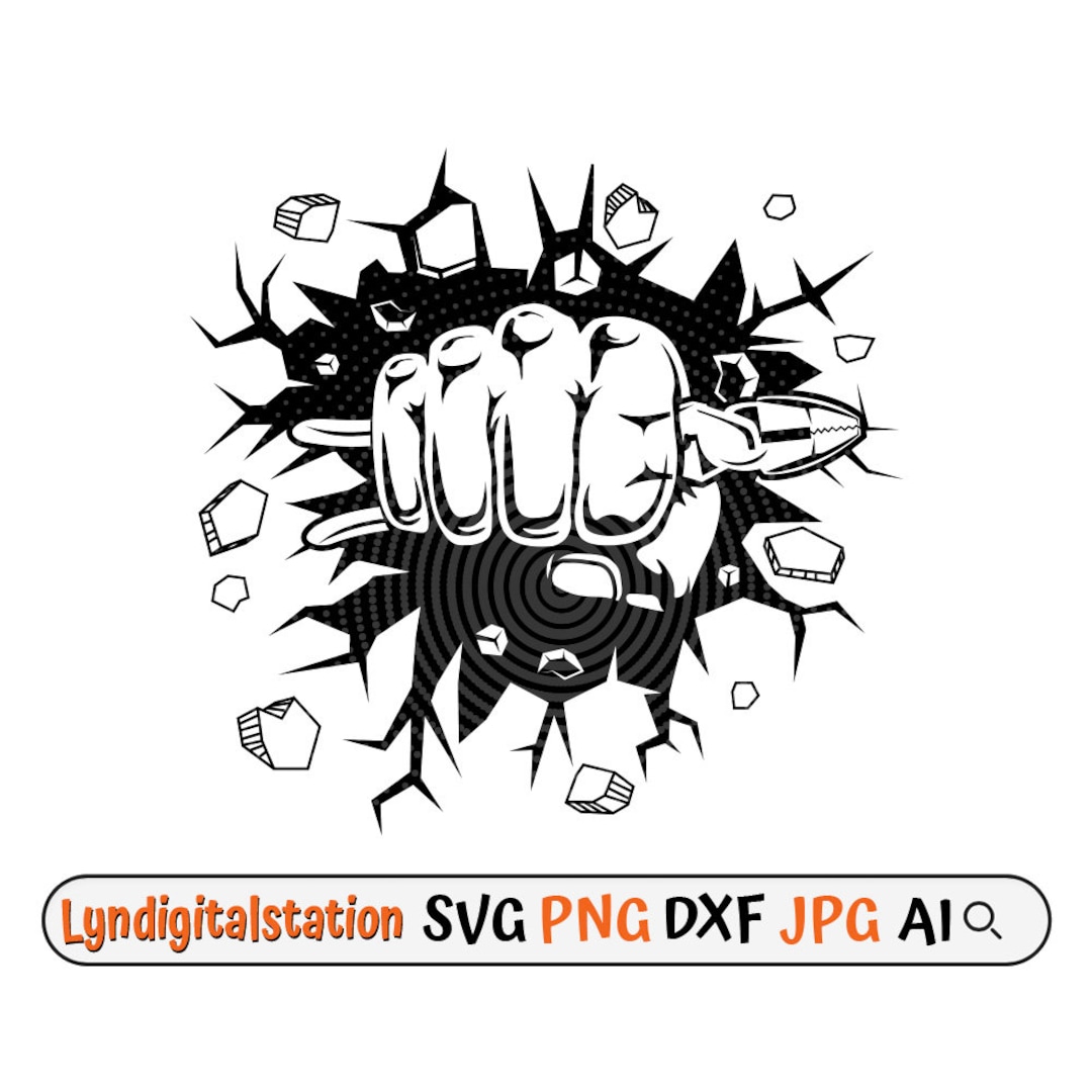 Electrician Tool Svg | Hand Fist Clipart | Pliers Cut File | Electrical ...