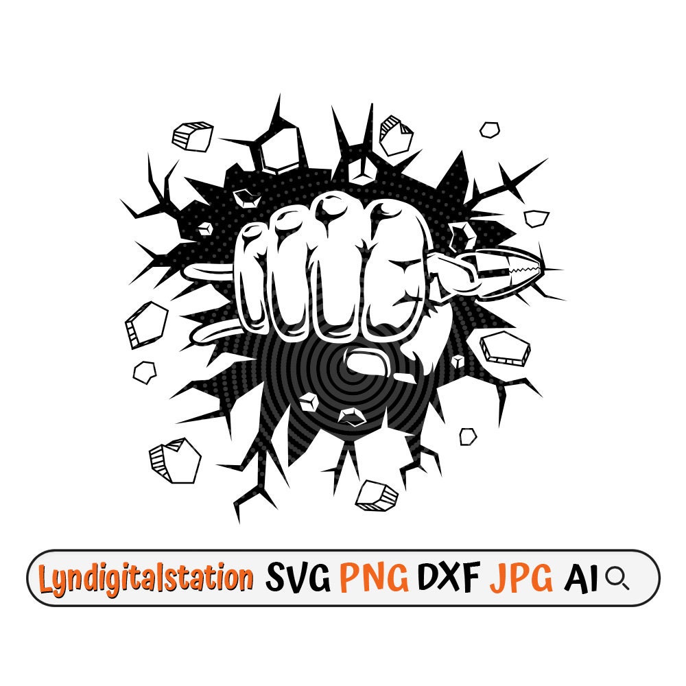 Electrician Tool Svg | Hand Fist Clipart | Pliers Cut File | Electrical ...