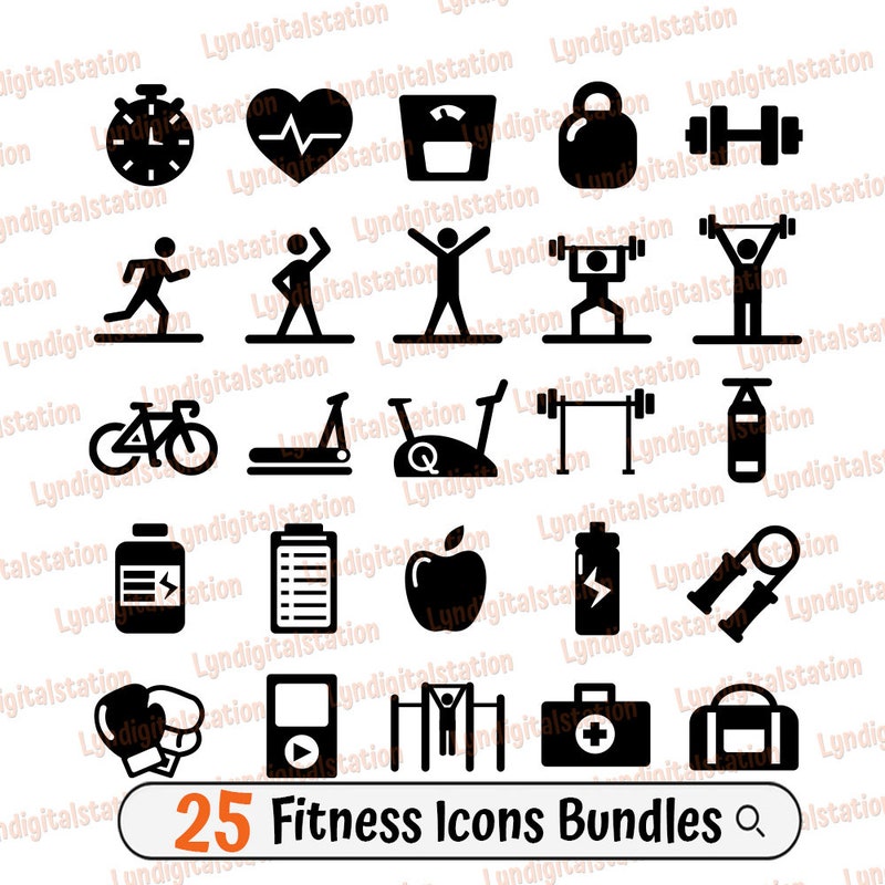 Exercise Svg - Etsy