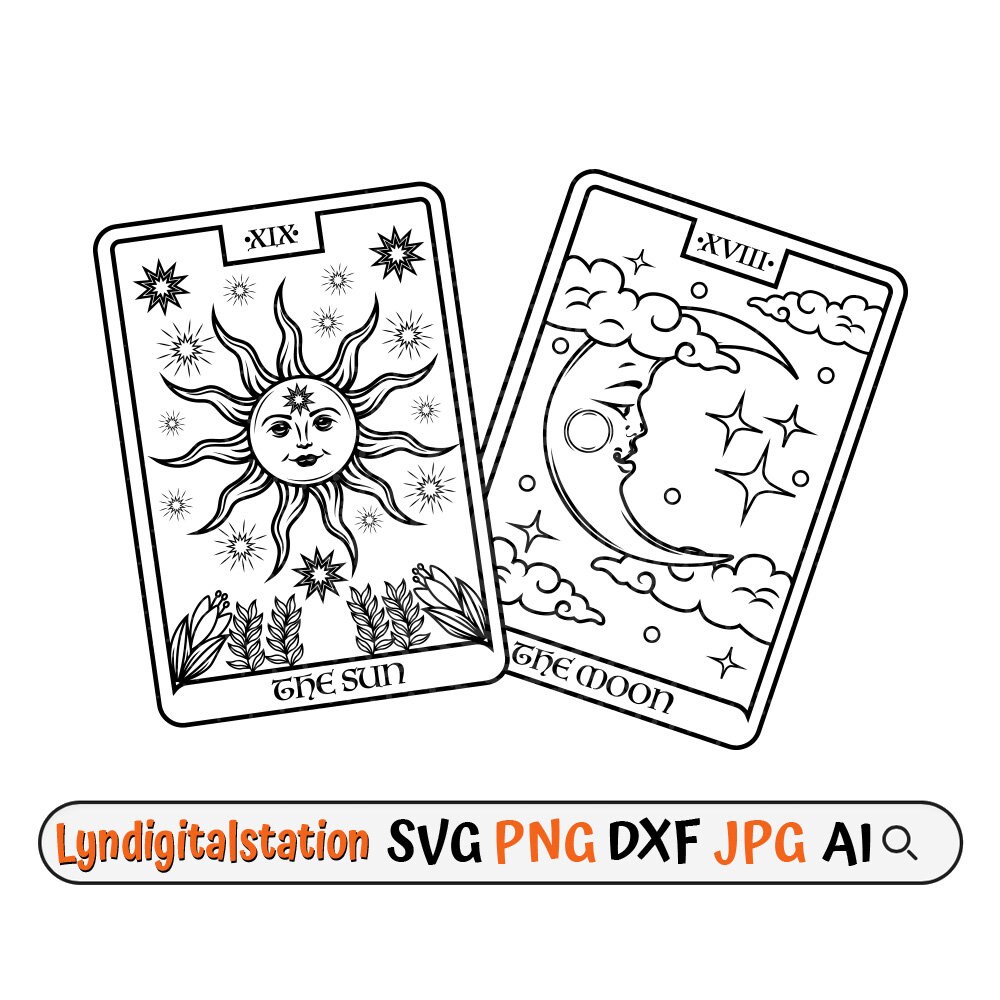 Sun And Moon Tarot Cards
