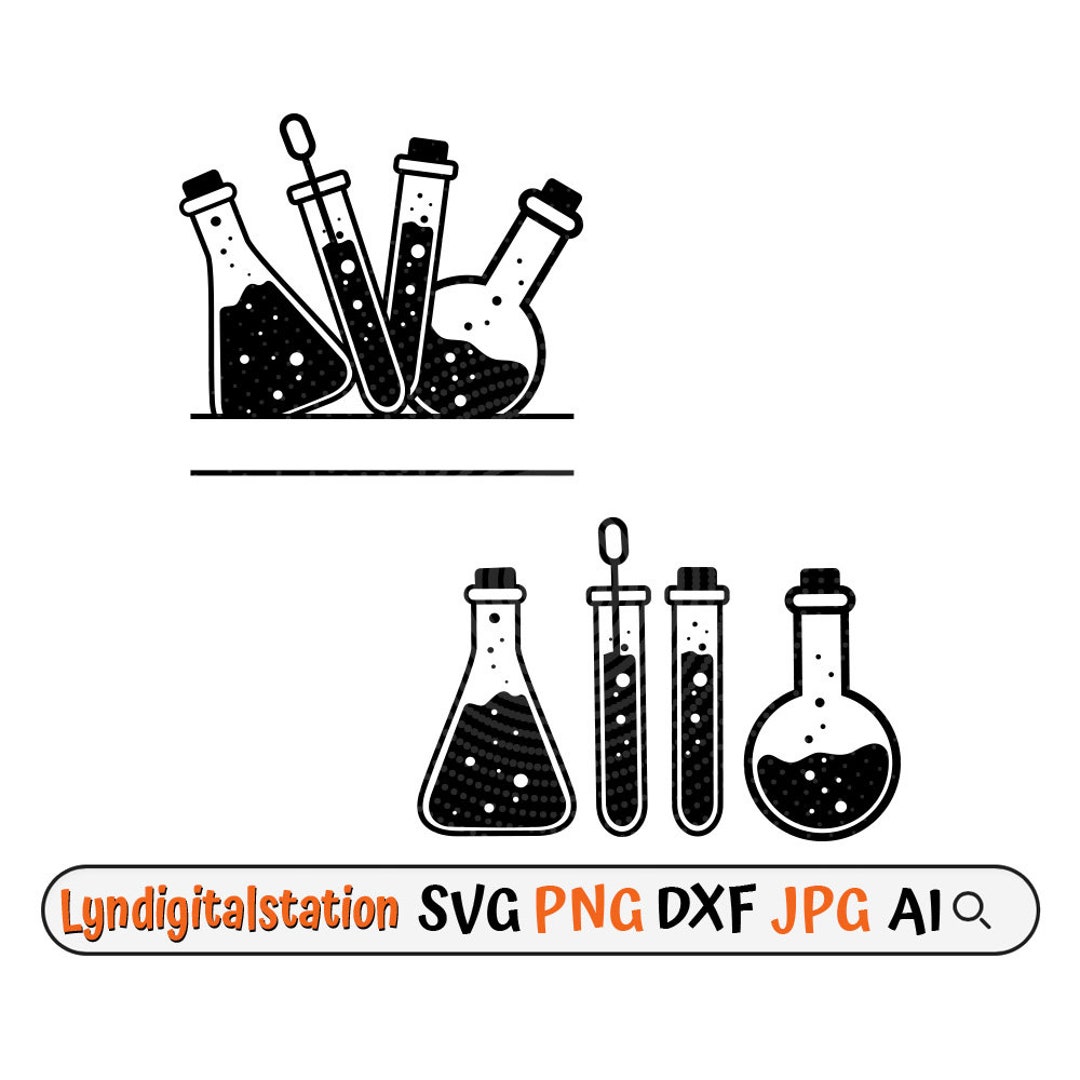 Chemistry Svg | Chemistry Laboratory Apparatus Clipart | Laboratory ...