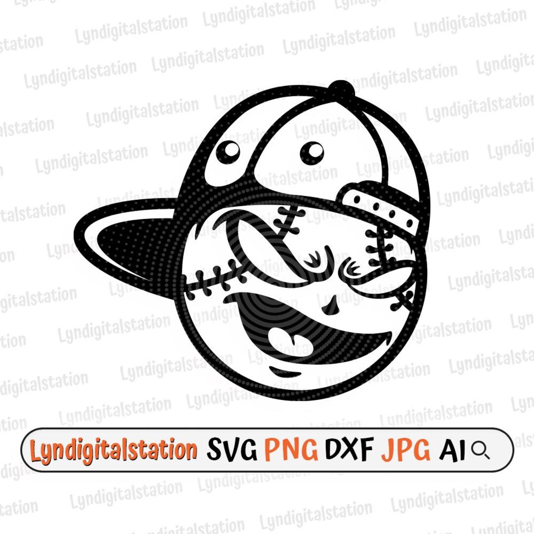 Baseball Mascot Svg | Baseball Game Clipart | Baseball Team Cut File ...