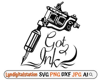 Got Ink Tattoo Svg - Etsy