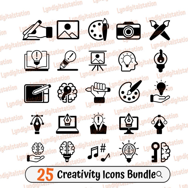Thinking Brain Clipart - Etsy