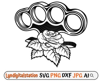 Brass Knuckle Dxf - Etsy