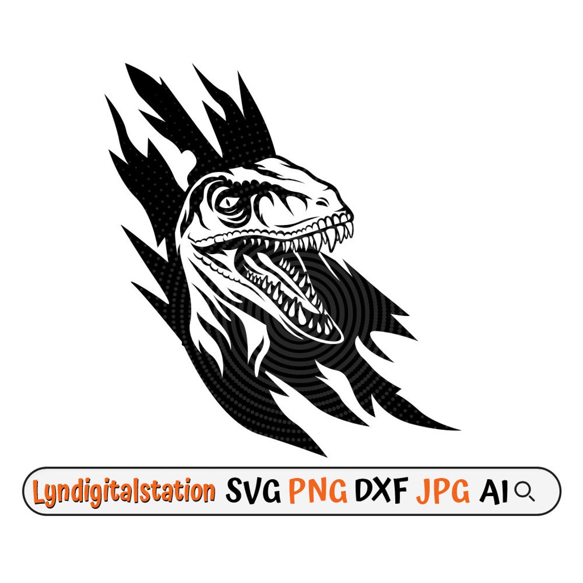 Raptor With Scratch Svg Velociraptor Dinosaur Clipart - Etsy