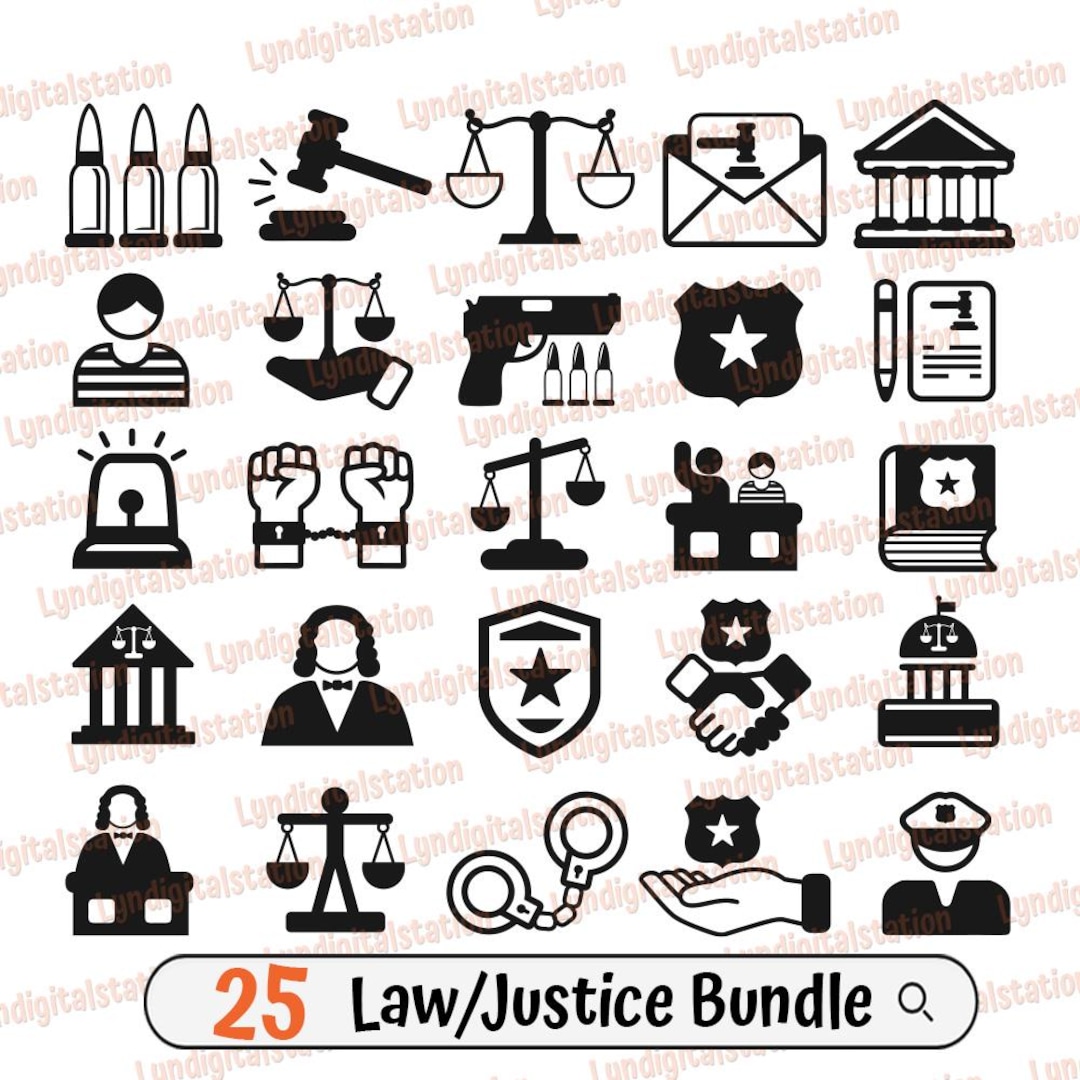 25 Law/justice Bundles Svg | Public Prosecutor Clipart | Justice Cut ...