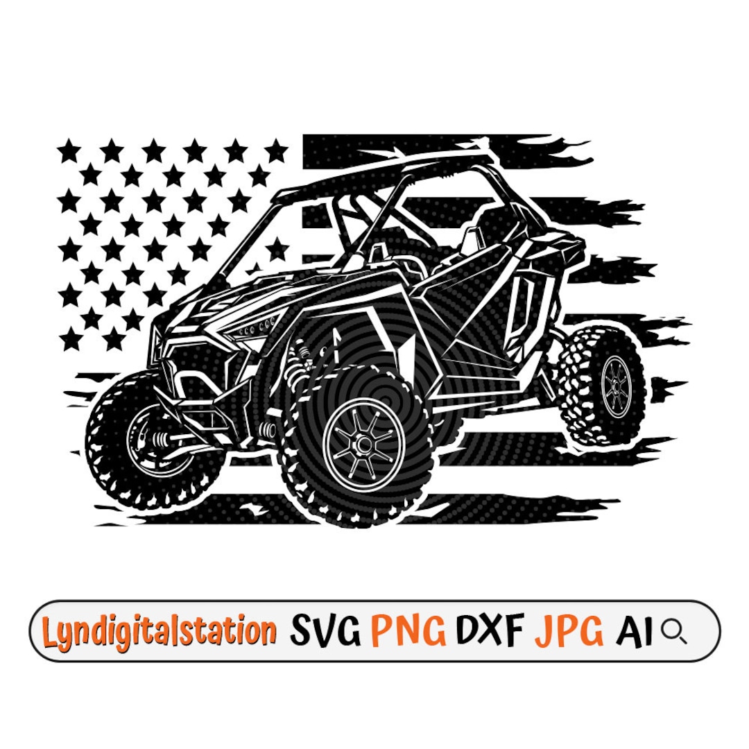 RZR ATV_US Svg | Usoff Road Sport Clipart | Extreme Ride Cut File ...
