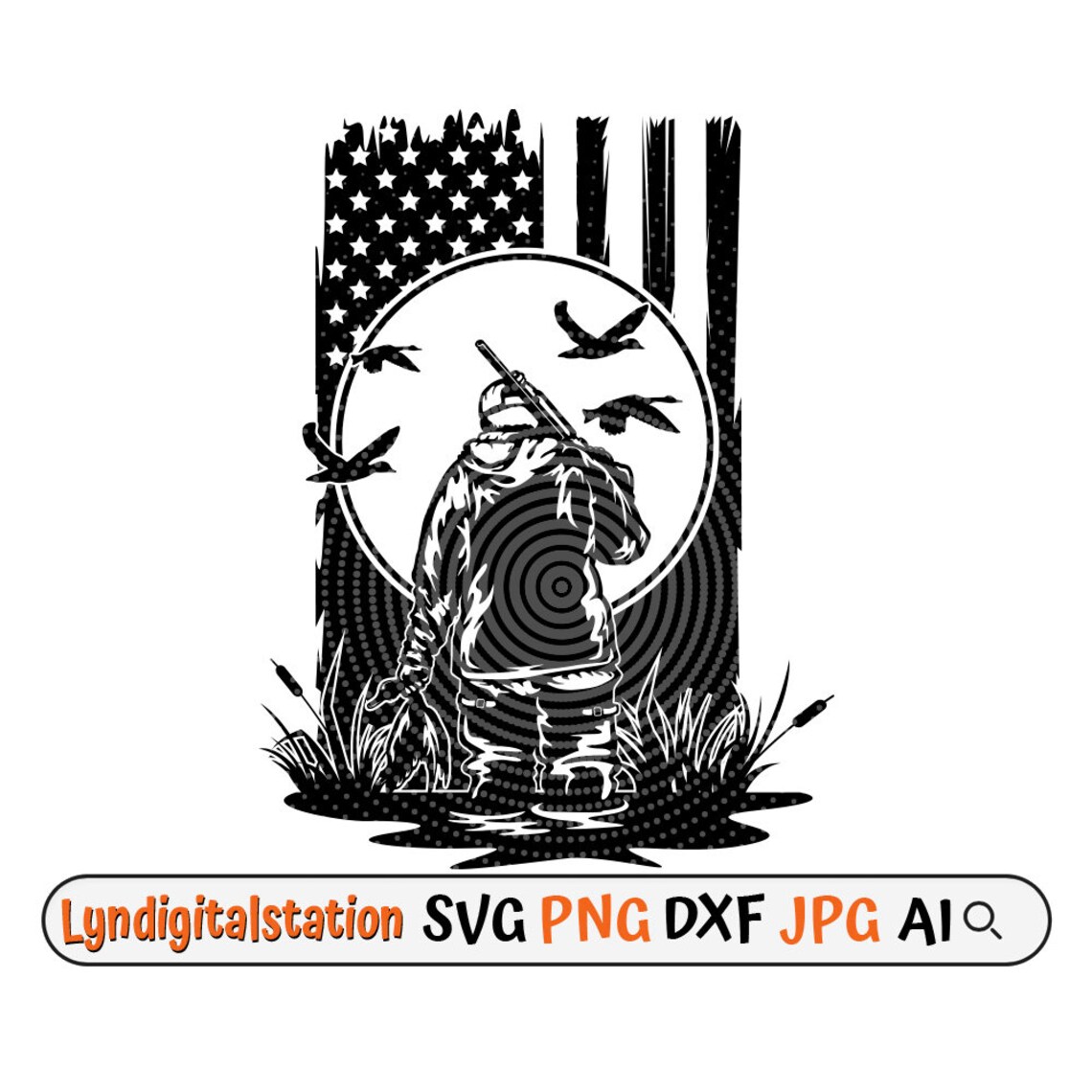 US Duck Hunter Svg | Hunter Clipart | Duck Hunter Cut File | Outdoor ...