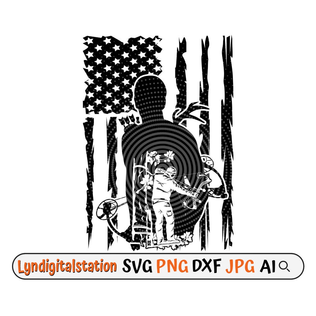 US Deer Hunter Svg | Hunting Clipart | Outdoor Hunter Cut File | Antler ...