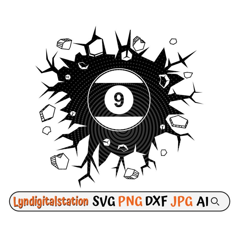 9 Ball Png - Etsy